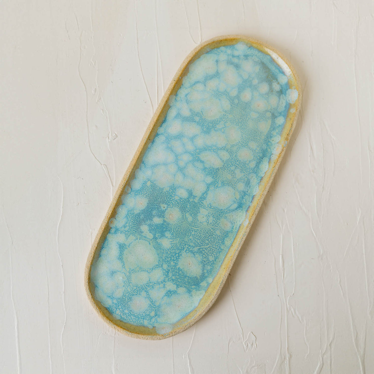 Long Plate (Celadon Bloom) – OKA Ceramics